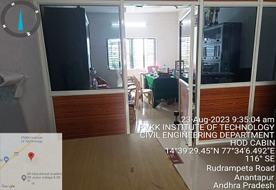 ClassRooms:CIVIL - PVKK Institute of Technology