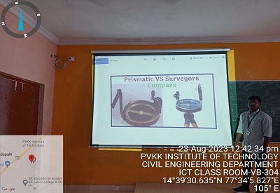 ClassRooms:CIVIL - PVKK Institute of Technology