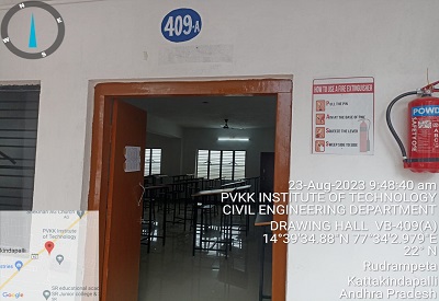 ClassRooms:CIVIL - PVKK Institute of Technology