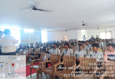 SeminarHall - PVKK Institute of Technology