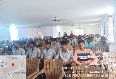 SeminarHall - PVKK Institute of Technology