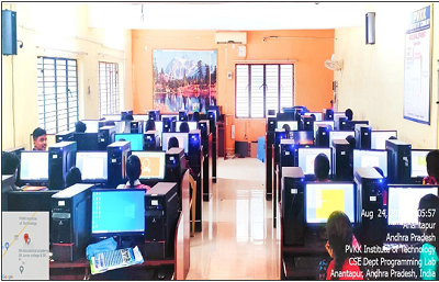 Laboratories:CSE - PVKK Institute of Technology