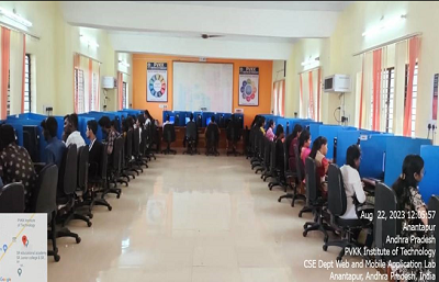 Laboratories:CSE - PVKK Institute of Technology